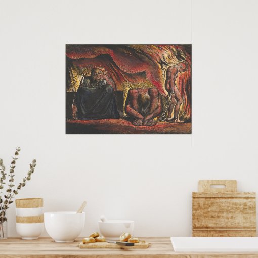 William Blake Song of Los Fine Art Poster | Zazzle