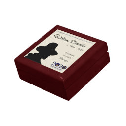William Brewster Mayflower Descendant Keepsake Box | Zazzle