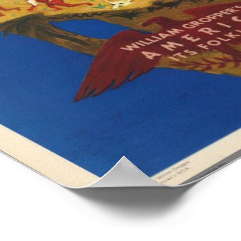 William Gropper's America - Cartoon Folklore Poster | Zazzle