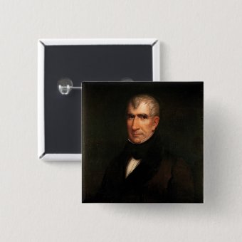 William Henry Harrison Button | Zazzle