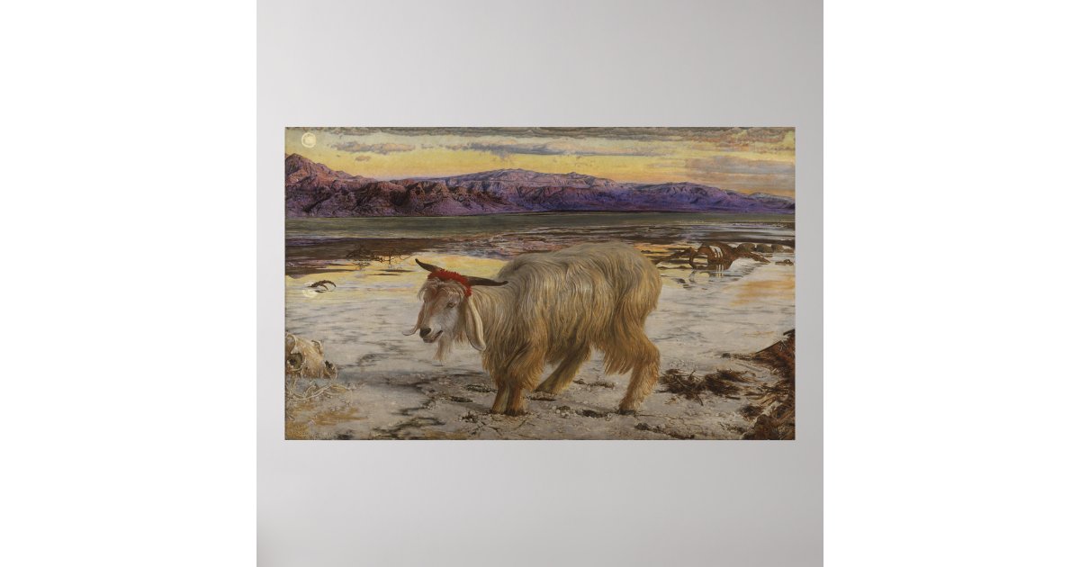William Holman Hunt The Scapegoat Poster | Zazzle
