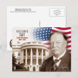 William Howard Taft - 27th President of the U.S. Postcard | Zazzle