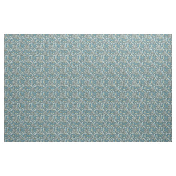 Seaweed Pattern Fabric | Zazzle.com