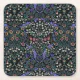William Morris Blackthorn Victorian Wallpaper Square Paper Coaster | Zazzle