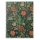 William Morris Compton Wallpaper Classic Notebook | Zazzle