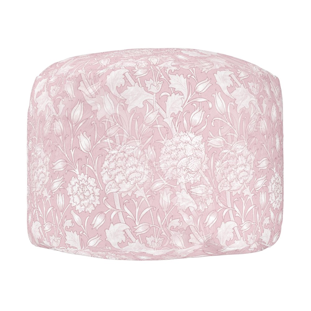 William Morris Floral Pattern in Pink Pouf sold by Metaphor Rare | SKU ...