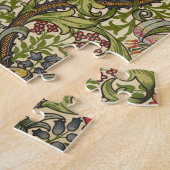 William Morris Golden Lily Jigsaw Puzzle | Zazzle