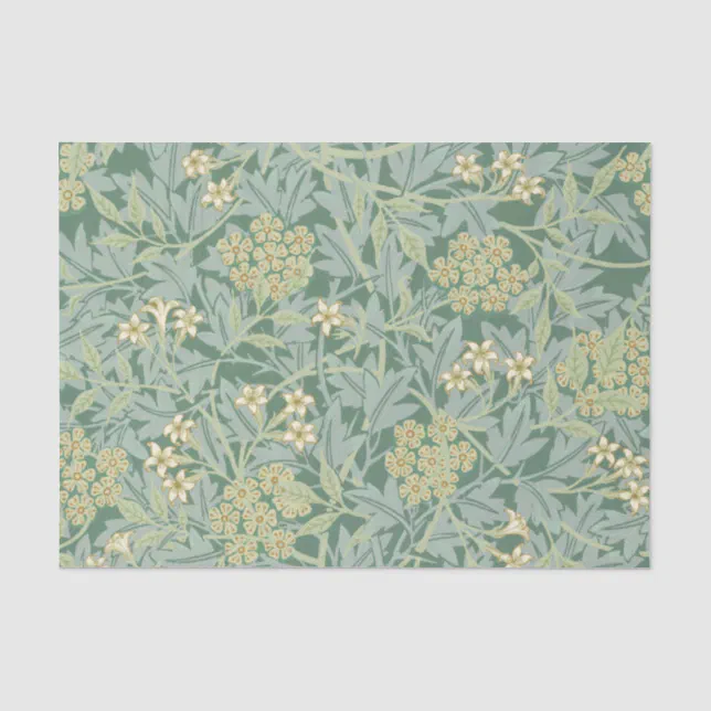 William Morris LEAF PATTERN Tissue Paper | Zazzle