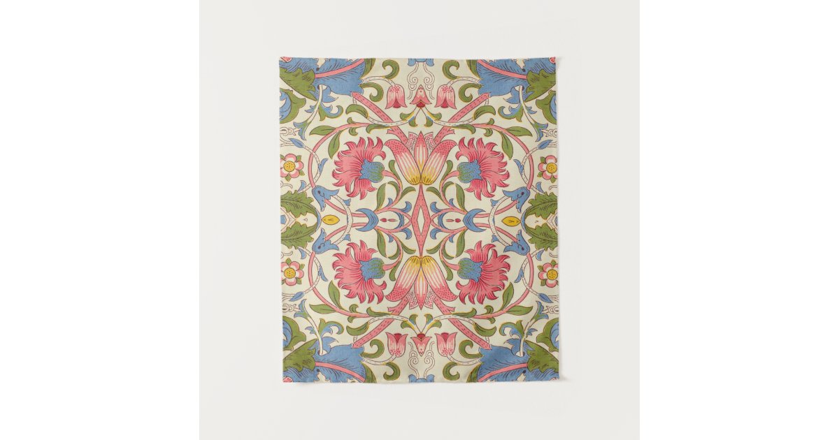 William Morris Lodden Spring Wallpaper Art Tapestry | Zazzle