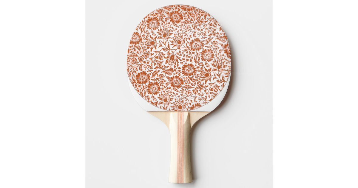William Morris Mallow Floral Wallpaper Design Ping-Pong Paddle | Zazzle William Morris Mallow Floral Wallpaper Design Ping-Pong Paddle | Zazzle