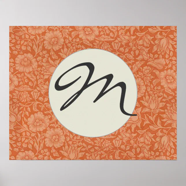 William Morris Mallow Floral Wallpaper Design Poster | Zazzle William Morris Mallow Floral Wallpaper Design Poster | Zazzle