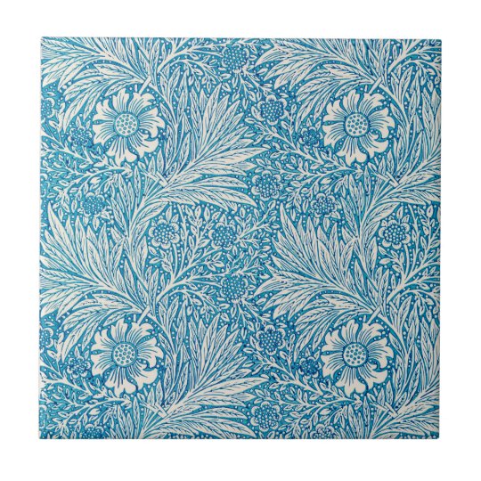 WILLIAM MORRIS "MARIGOLD" CERAMIC TILE | Zazzle.com