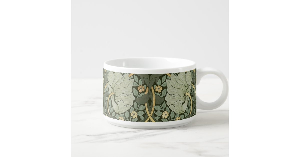 William Morris Pimpernel Vintage Pattern Bowl | Zazzle