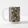 William Morris Pink Roses Trellis Home Sweet Home Coffee Mug | Zazzle