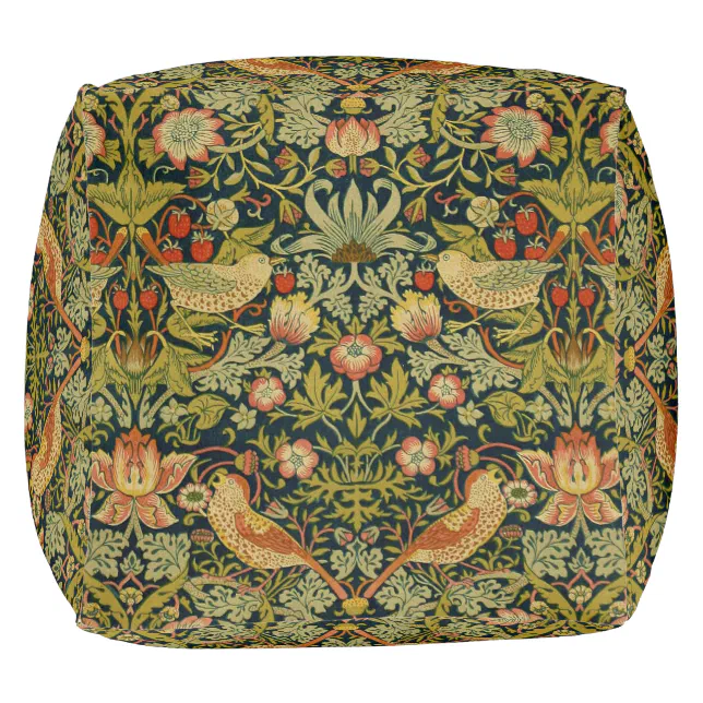 William Morris Pouf | Zazzle