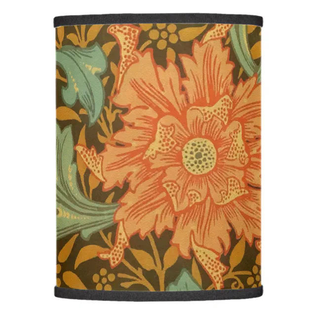 William Morris Single Stem Pattern Art Nouveau Lamp Shade | Zazzle