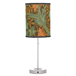 William Morris Single Stem Pattern Art Nouveau Table Lamp | Zazzle