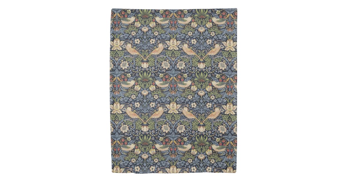 William Morris Strawberry Thief Duvet Cover | Zazzle William Morris Strawberry Thief Duvet Cover | Zazzle