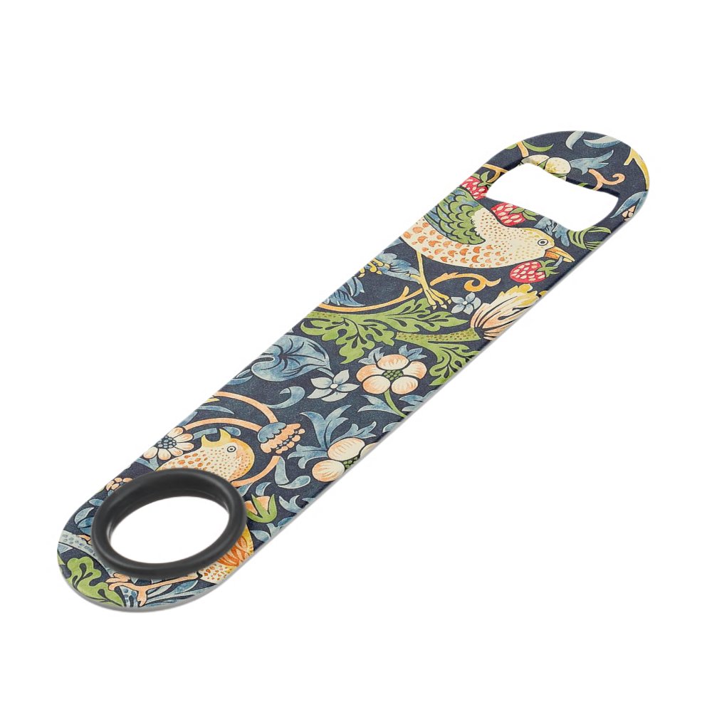 William Morris Strawberry Thief Floral Pattern Bar Key sold by Teirtza ...
