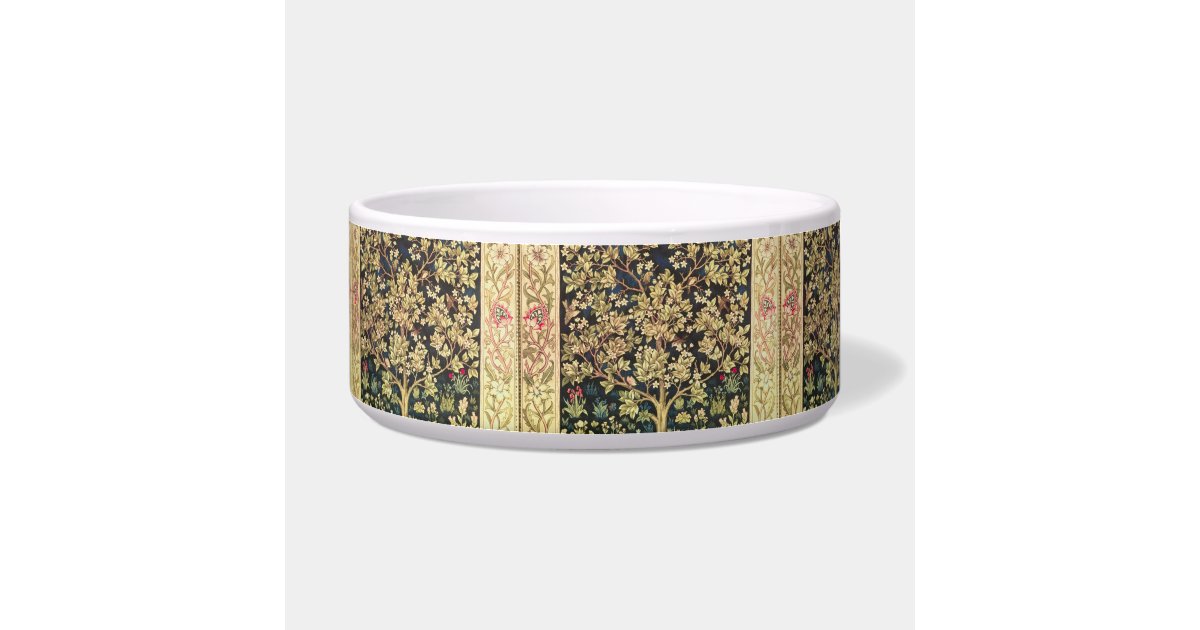 William Morris Tree Of Life Vintage Pre-Raphaelite Bowl | Zazzle