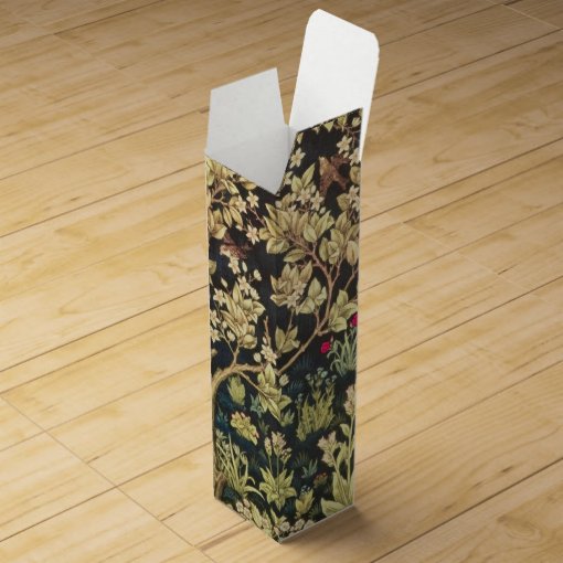 William Morris Tree Of Life Wine Box | Zazzle