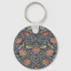 William Morris Tudor Rose Wallpaper Keychain | Zazzle