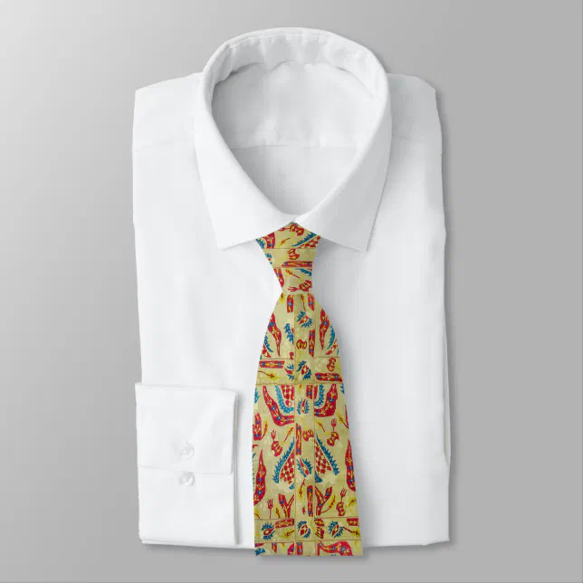 William * Morris Turkish Middle Eastern Design Neck Tie | Zazzle