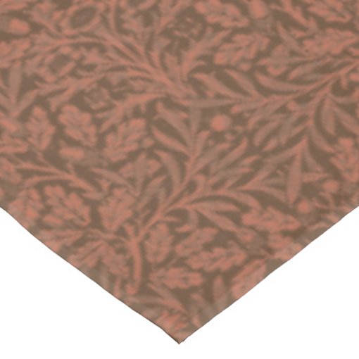 William Morris Vintage Acorn Pattern Tablecloth | Zazzle