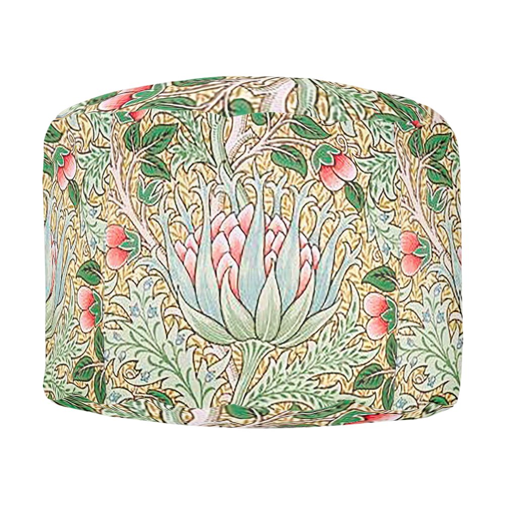 William Morris Vintage Artichoke Floral Pattern Po Pouf sold by Olive ... William Morris Vintage Artichoke Floral Pattern Po Pouf sold by Olive ...