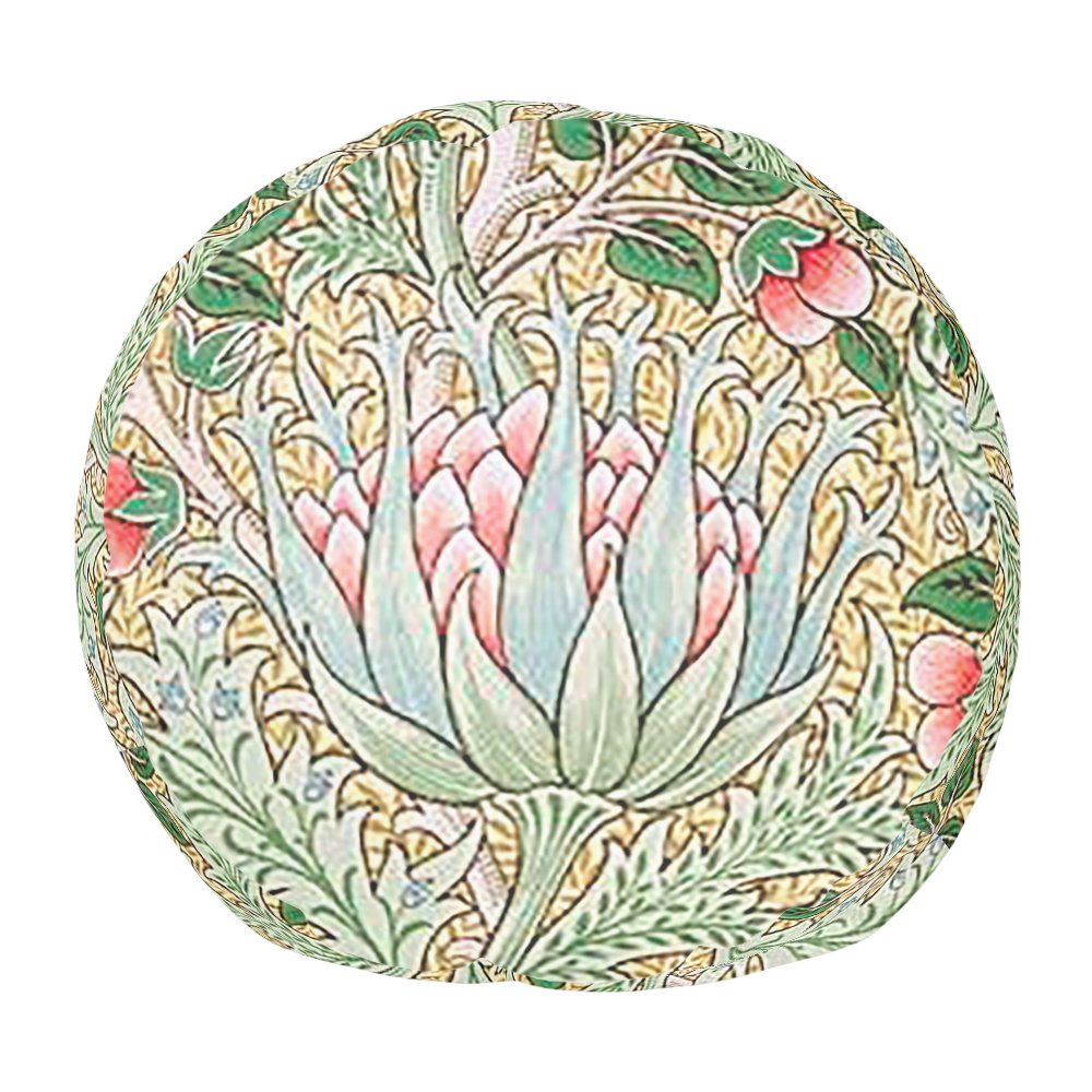 William Morris Vintage Artichoke Floral Pattern Po Pouf sold by Olive ... William Morris Vintage Artichoke Floral Pattern Po Pouf sold by Olive ...