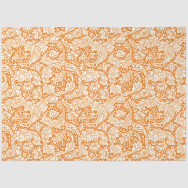 William Morris Vintage Bachelor's Button Pattern Tissue Paper | Zazzle