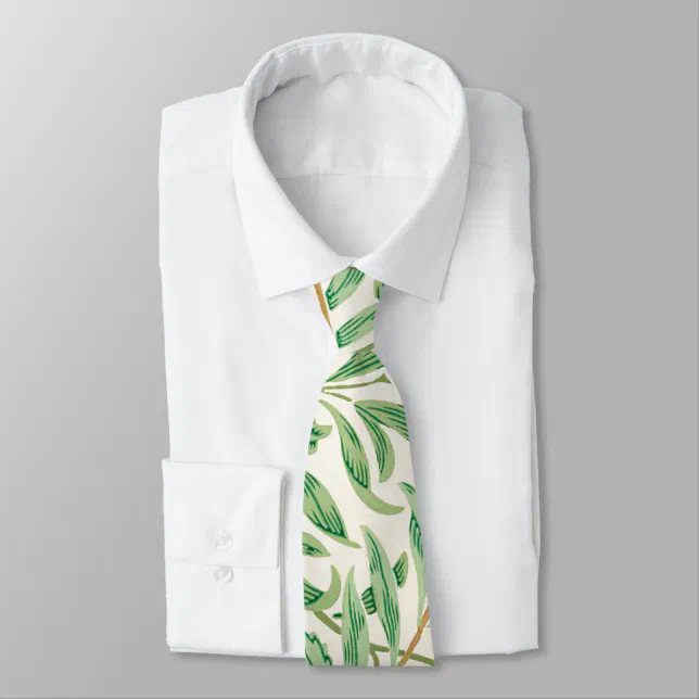 William Morris. Willow Bough. Tissue Paper Neck Tie | Zazzle