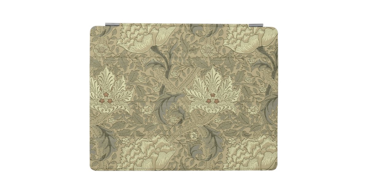 William Morris Windrush Wallpaper Pattern iPad Smart Cover | Zazzle