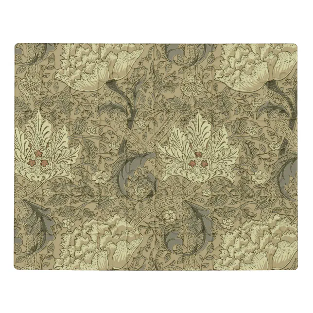 William Morris Windrush Wallpaper Pattern Jigsaw Puzzle | Zazzle