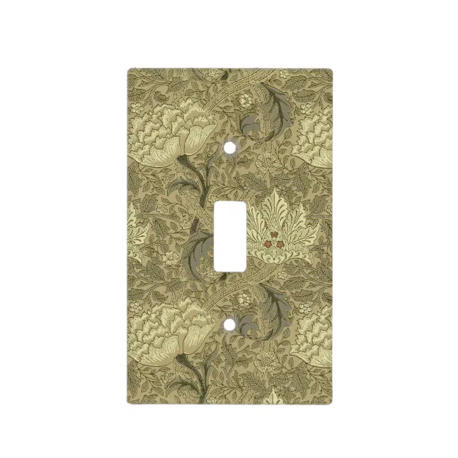 William Morris Windrush Wallpaper Pattern Light Switch Cover | Zazzle