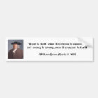 William Penn Quote: Ruled by God or Tyrants Bumper Sticker | Zazzle.com