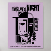 William Shakespeare 12th Night Twelfth Poster | Zazzle