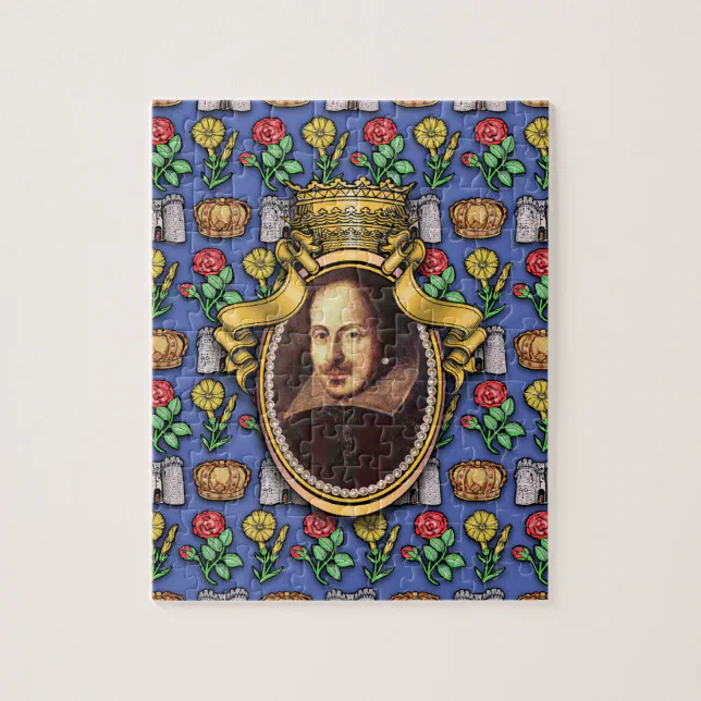 William Shakespeare Jigsaw Puzzle | Zazzle