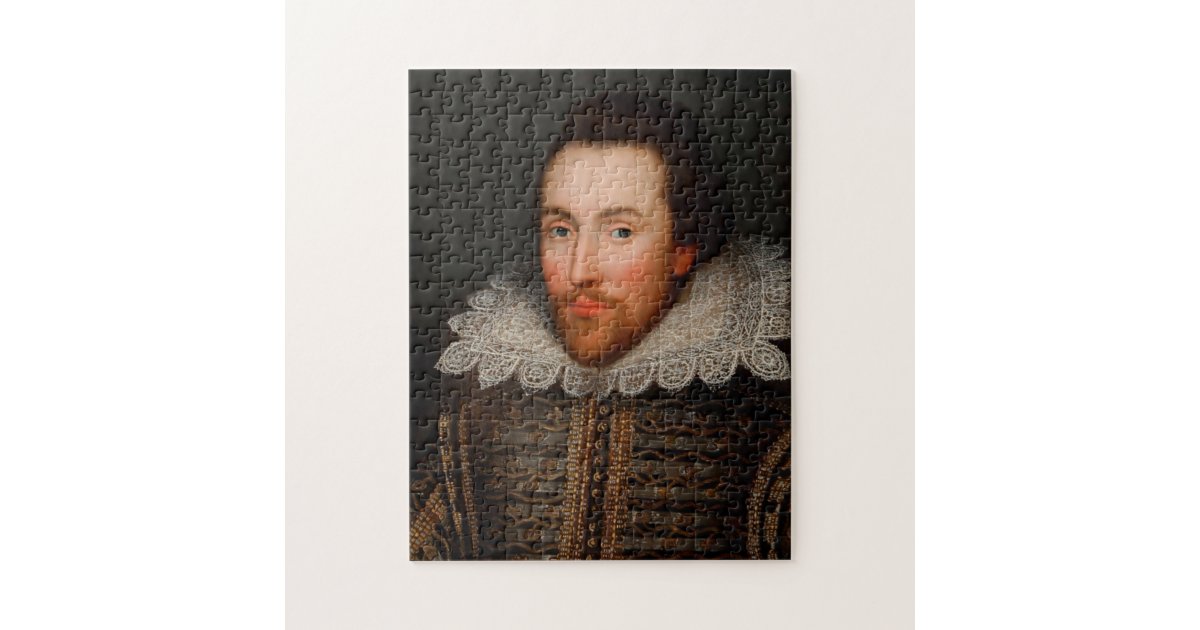 William Shakespeare Jigsaw Puzzle | Zazzle