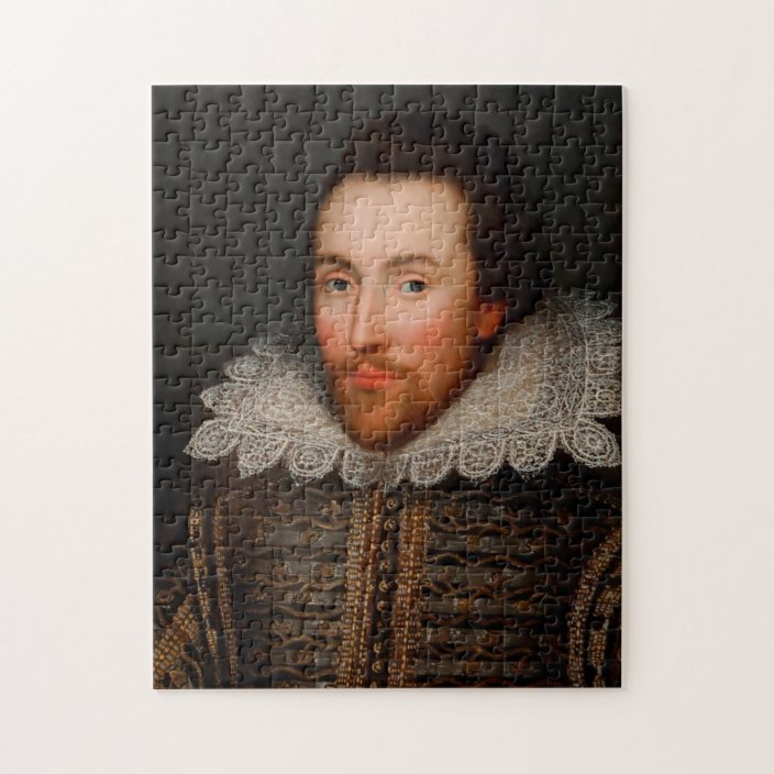William Shakespeare Jigsaw Puzzle | Zazzle.com