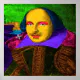 William Shakespeare Pop Art Poster | Zazzle