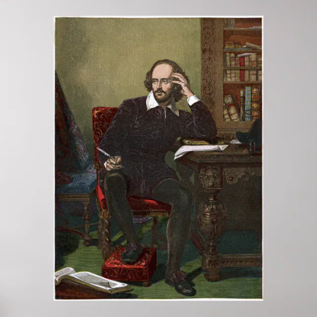 William Shakespeare Poster | Zazzle