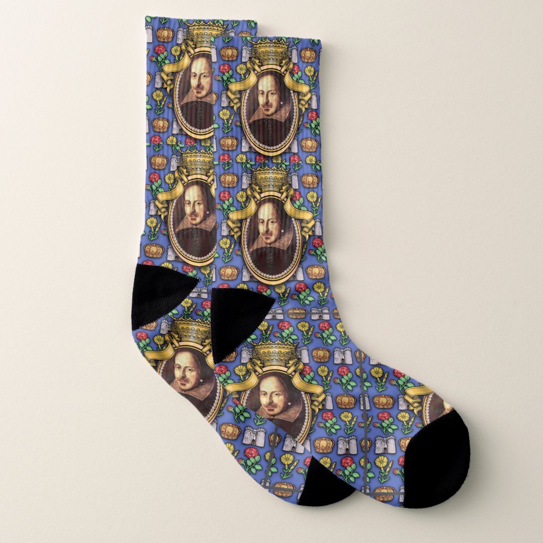 William Shakespeare Socks | Zazzle