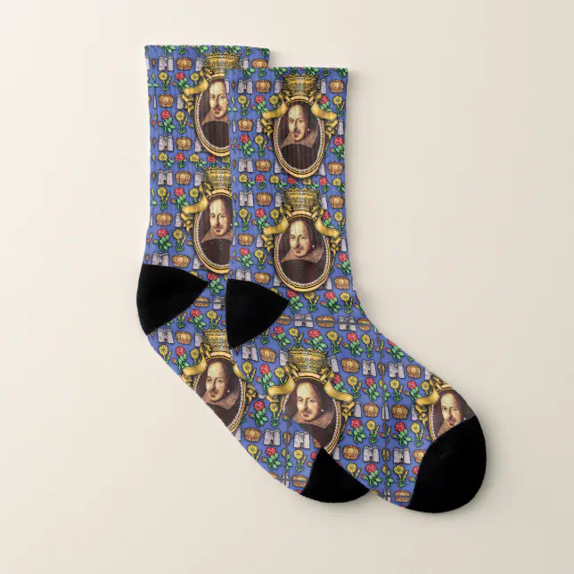 William Shakespeare Socks | Zazzle