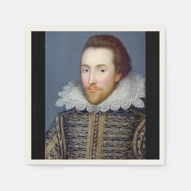 William Shakespeare Theme Paper Napkins | Zazzle