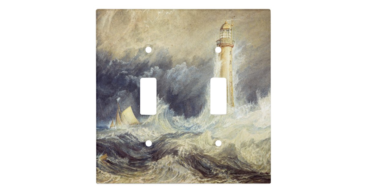 William Turner - Bell Rock Lighthouse Light Switch Cover | Zazzle