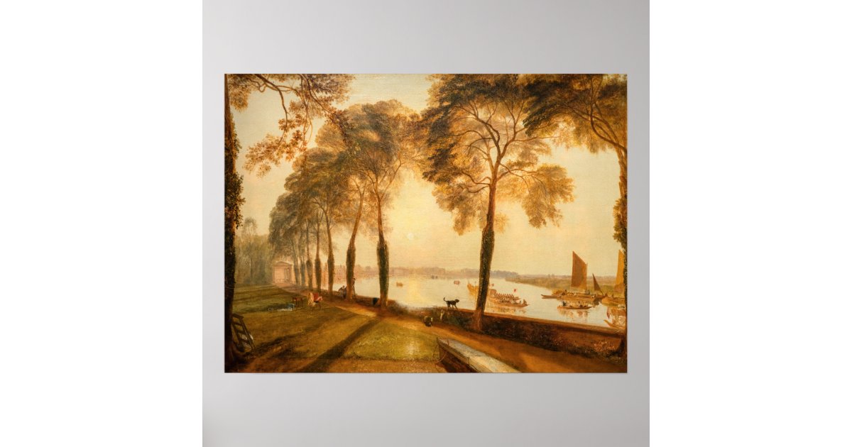 William Turner - Mortlake Terrace Poster | Zazzle
