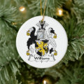 Williams Family Crest Ceramic Ornament | Zazzle