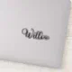 Willow Name - Handwritten Calligraphy Sticker | Zazzle
