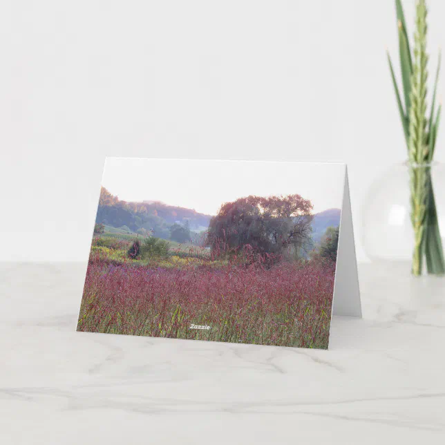 Willow Tree Blank Card | Zazzle